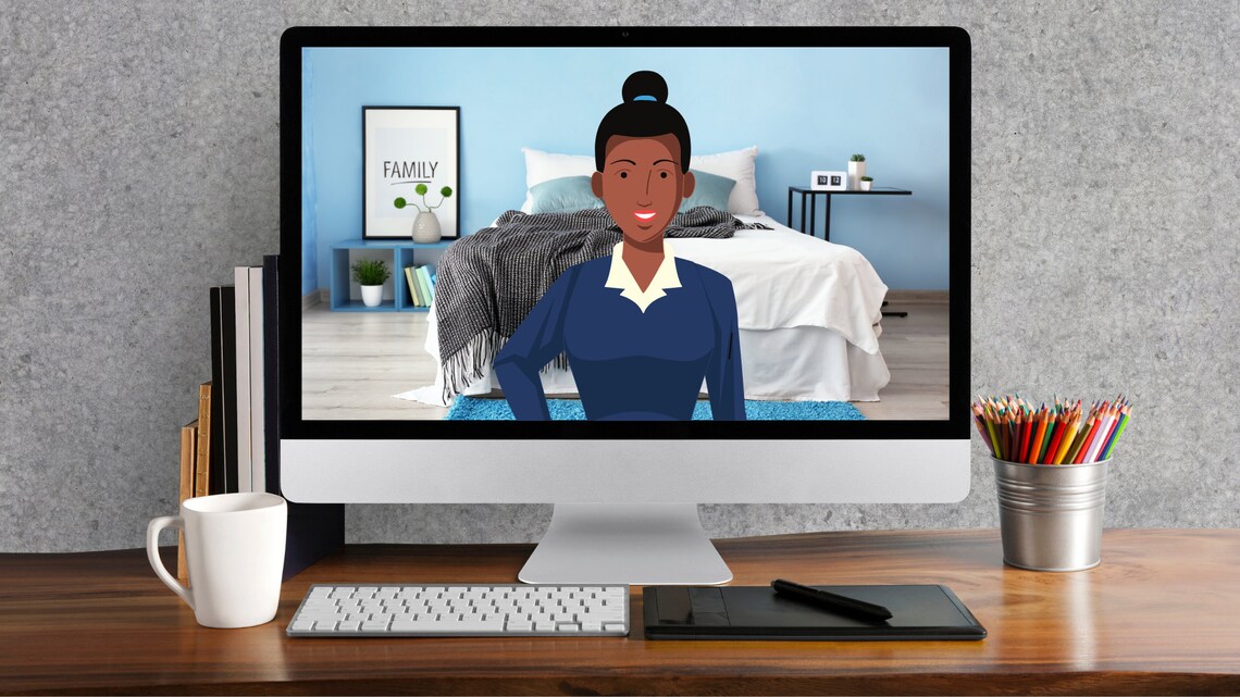 Bedroom Background Images Zoom Background for Meetings and Interviews ...