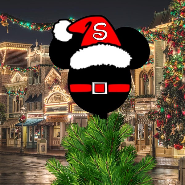 Santa Mickey Mouse - Etsy