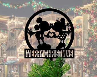 Victorian Mickey & Minnie Tree Topper - Etsy