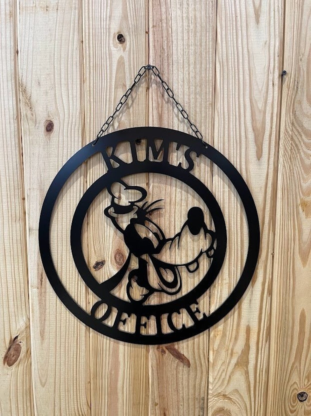 Goofy Door Hanger - Disney Goofy Office Sign - Gift for Goofy Lover ...