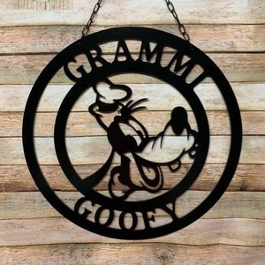 Goofy Door Hanger - Disney Goofy Office Sign - Gift for Goofy Lover ...