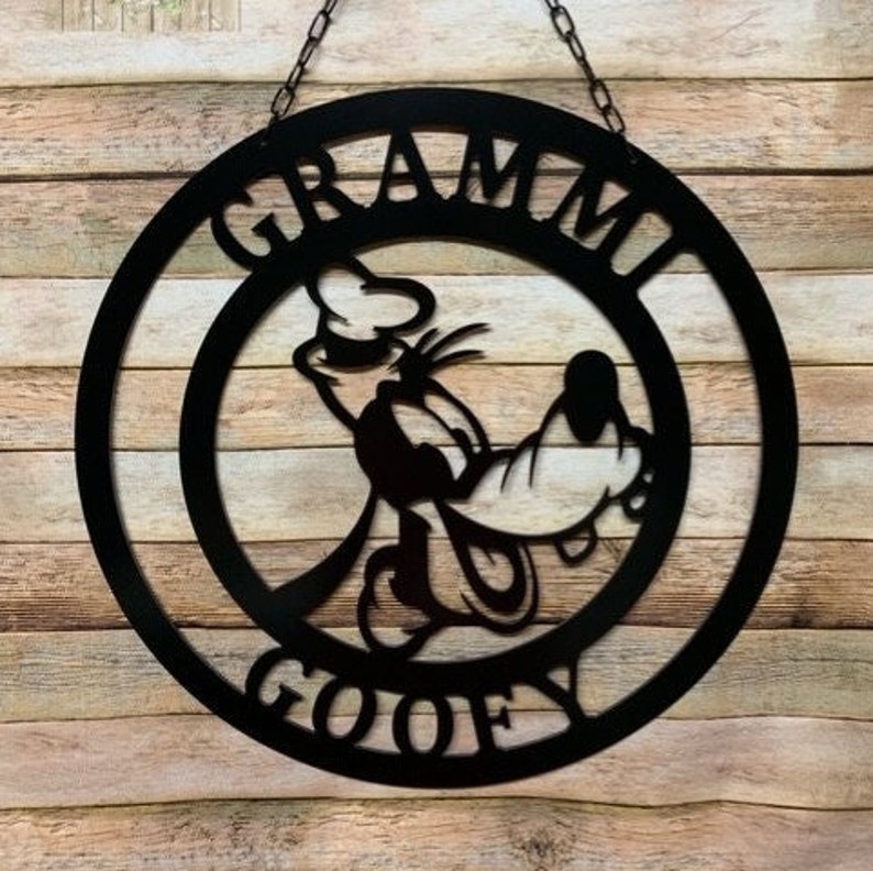 Goofy Door Hanger Disney Goofy Office Sign Gift for Goofy - Etsy