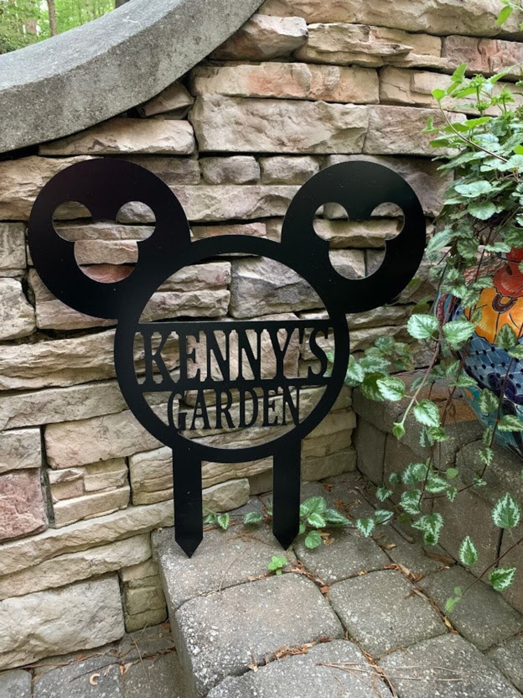 Personalized Mickey Yard Sign - Mickey Mouse House Decoration for ...