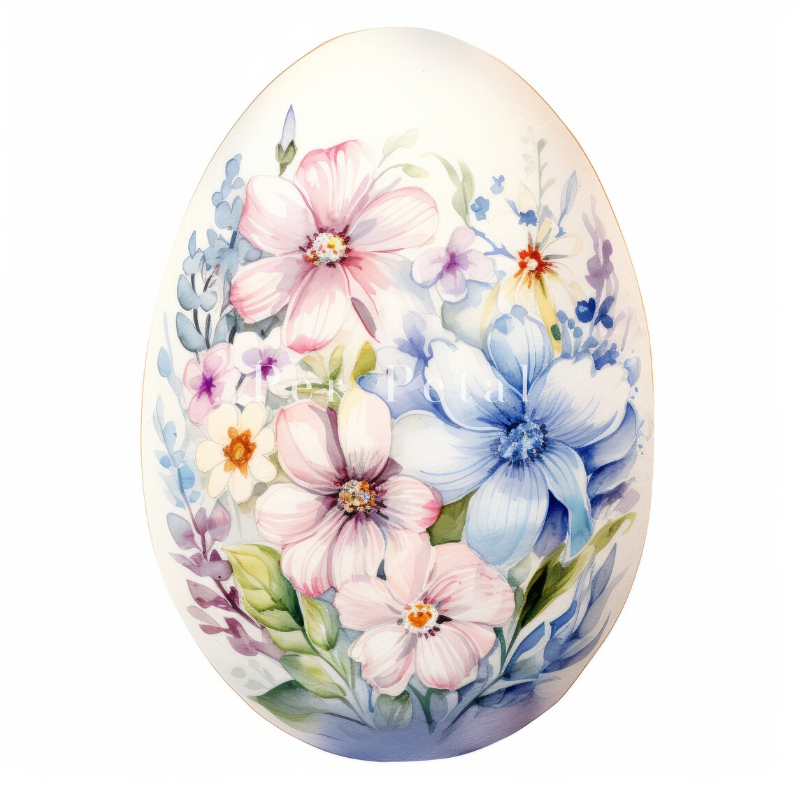 9 Watercolor Easter Clipart Watercolor Spring Flowers Clipart Junk ...