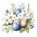 9 Watercolor Easter Clipart Watercolor Spring Flowers Clipart - Etsy
