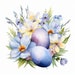 9 Watercolor Easter Clipart Watercolor Spring Flowers Clipart - Etsy