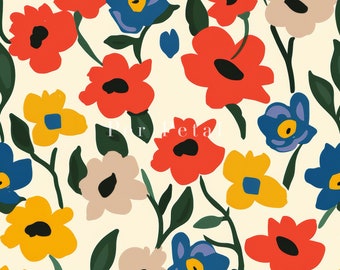 Wallpaper Design Seamless Pattern Tile Design Repeat Pattern Instant ...