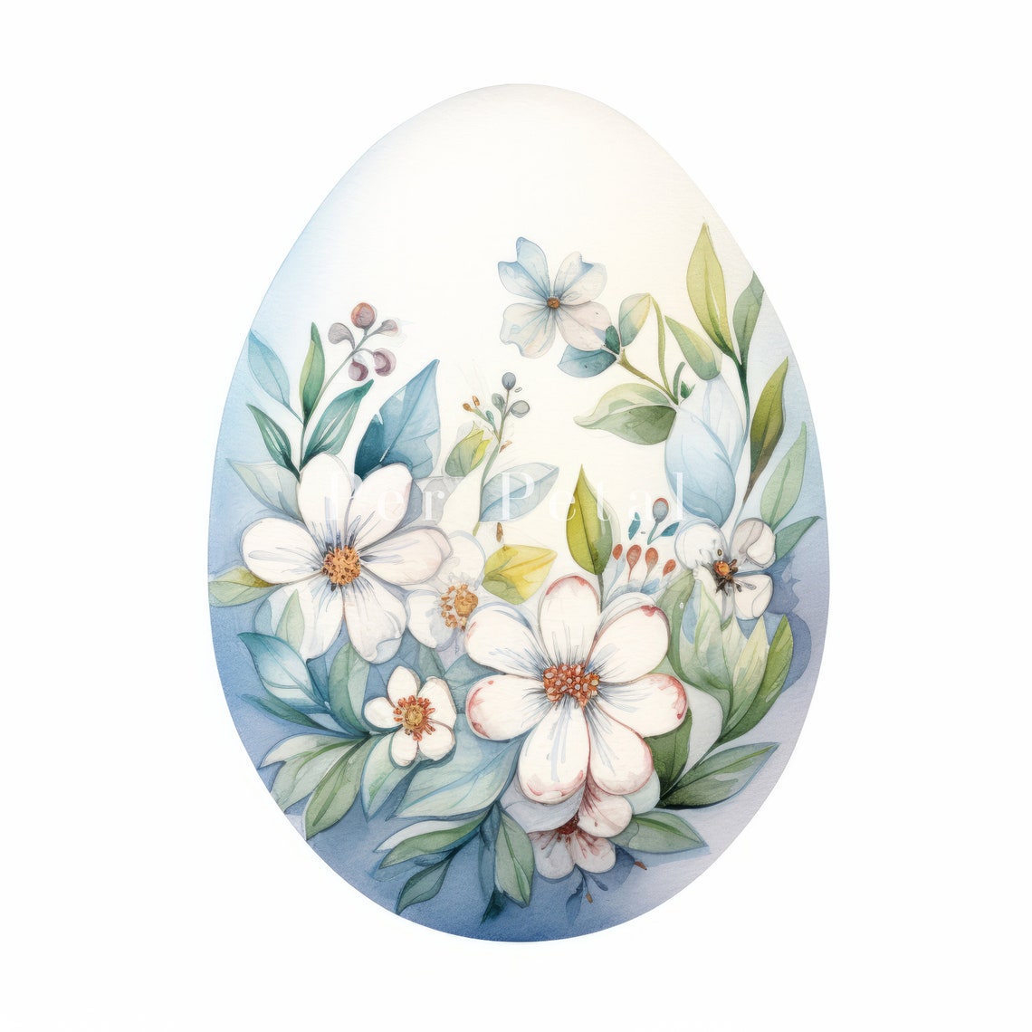 9 Watercolor Easter Clipart Watercolor Spring Flowers Clipart Junk ...