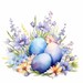 9 Watercolor Easter Clipart Watercolor Spring Flowers Clipart - Etsy