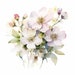 9 Watercolor Wedding Flowers Clipart Watercolor Pink Floral - Etsy