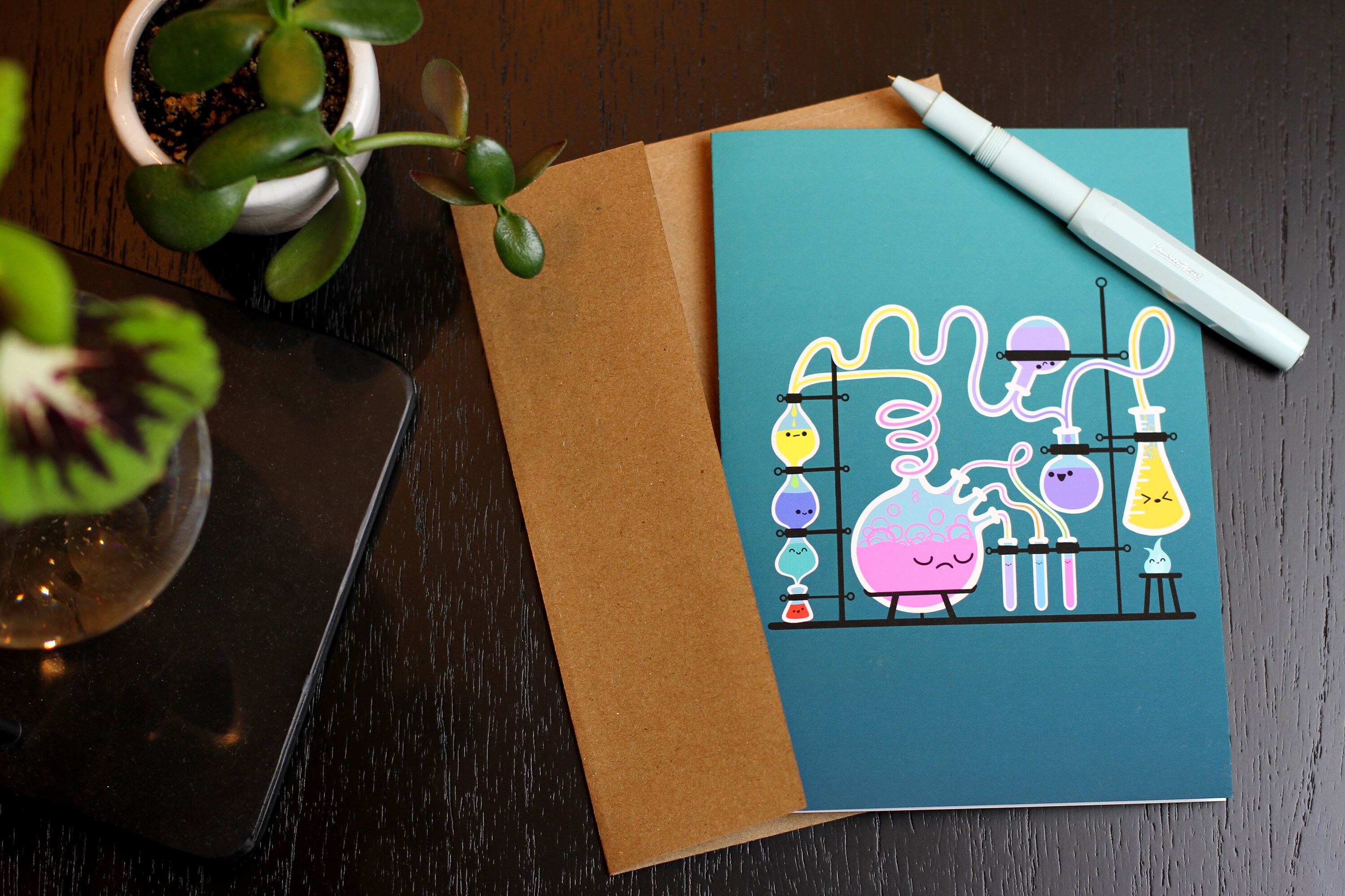 We Have Chemistry Greeting Card, Cute Card for Friendship, Thank Yous ...