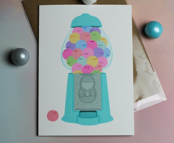 Gumball Machine Card SOAPBOX CREATIONS: MFT Gumball Greetings Kit