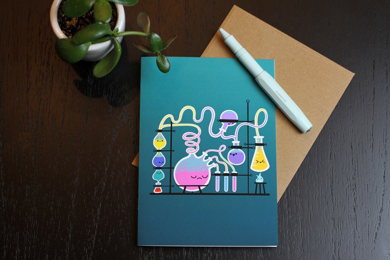 We Have Chemistry Greeting Card, Cute Card for Friendship, Thank Yous ...