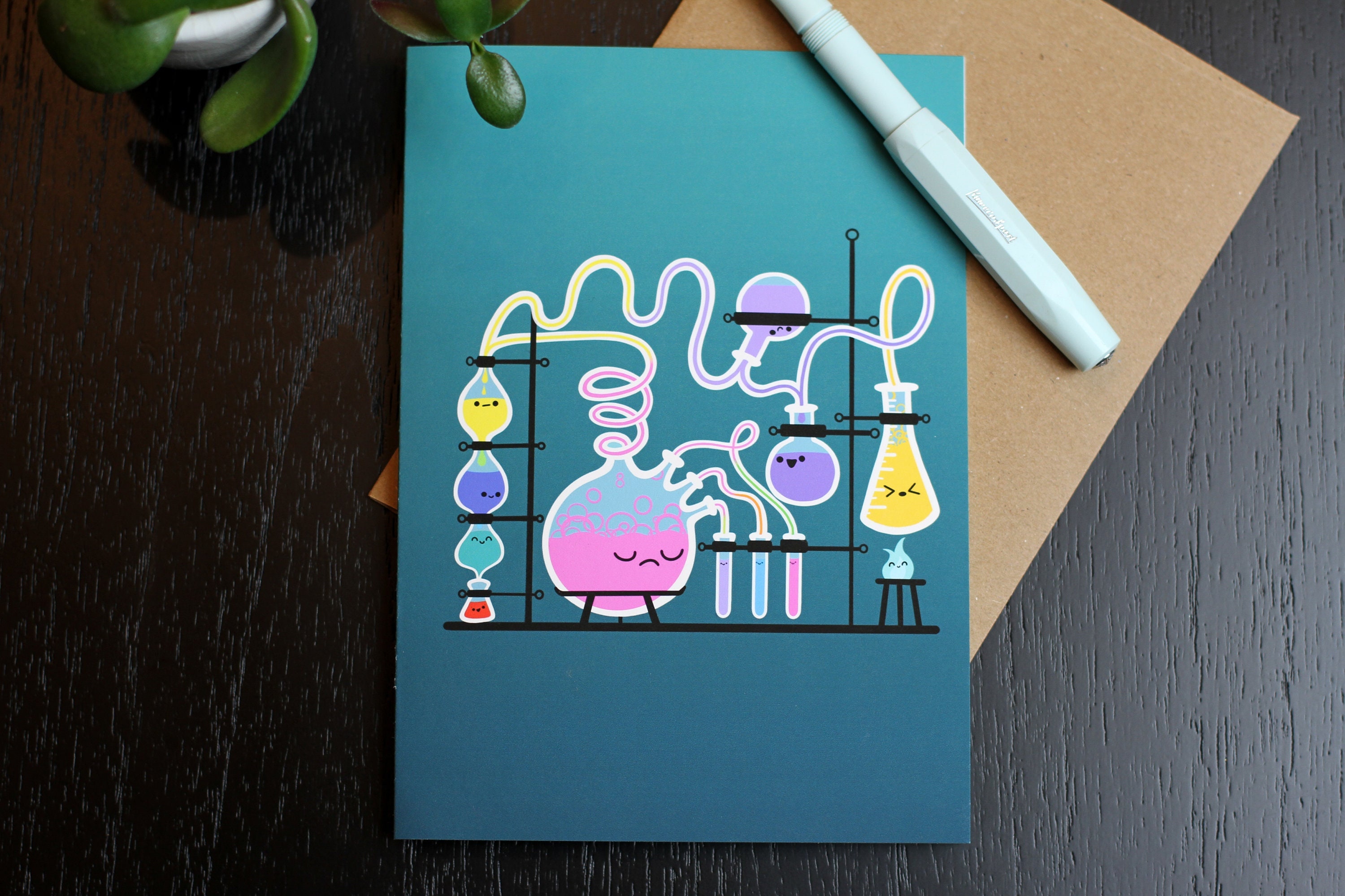 We Have Chemistry Greeting Card, Cute Card for Friendship, Thank Yous ...