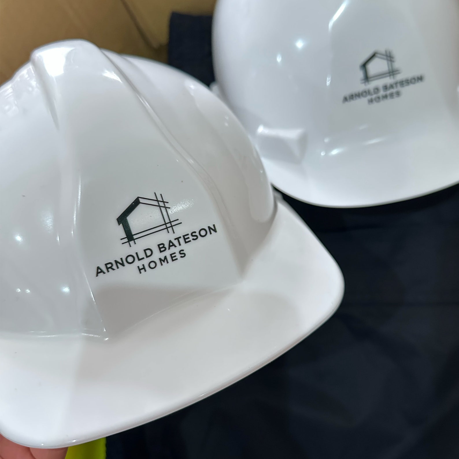 Personalised Custom Printed Hard Hat Branded Builders Safety - Etsy UK