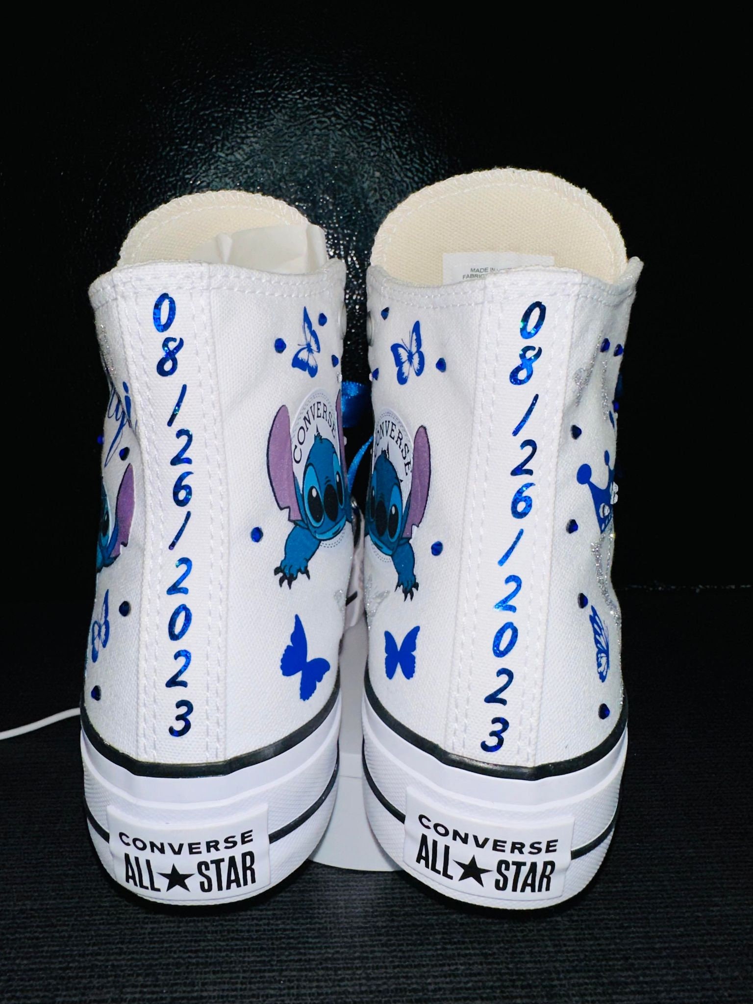 Stitch Sneakers - Etsy