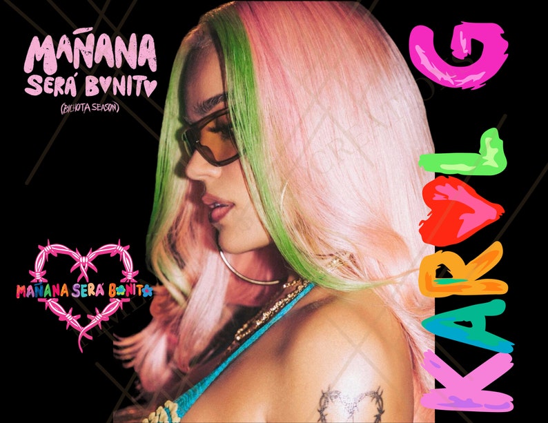 Karol G Manana Sera Bonito PNG - Etsy