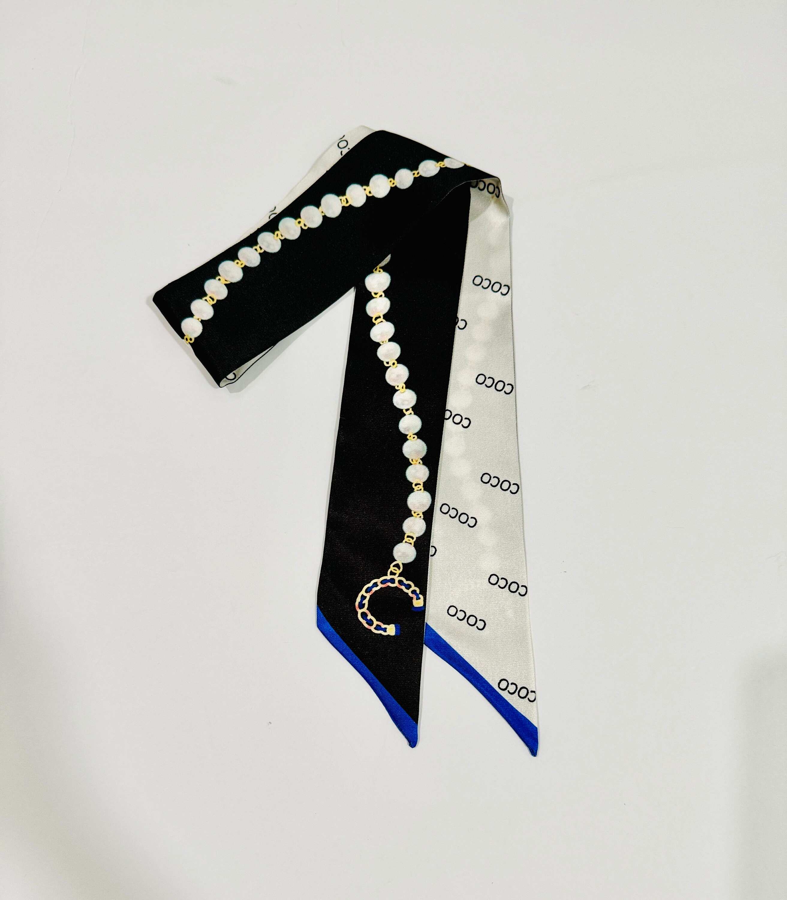 Luxury Skinny Scarf Series, Multifunctional Usage Scarves, Bag Handle ...