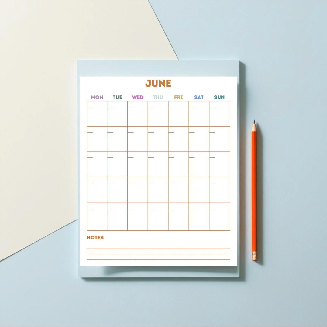 12 Months Printable Planner L Instant Download L Print Your Own ...