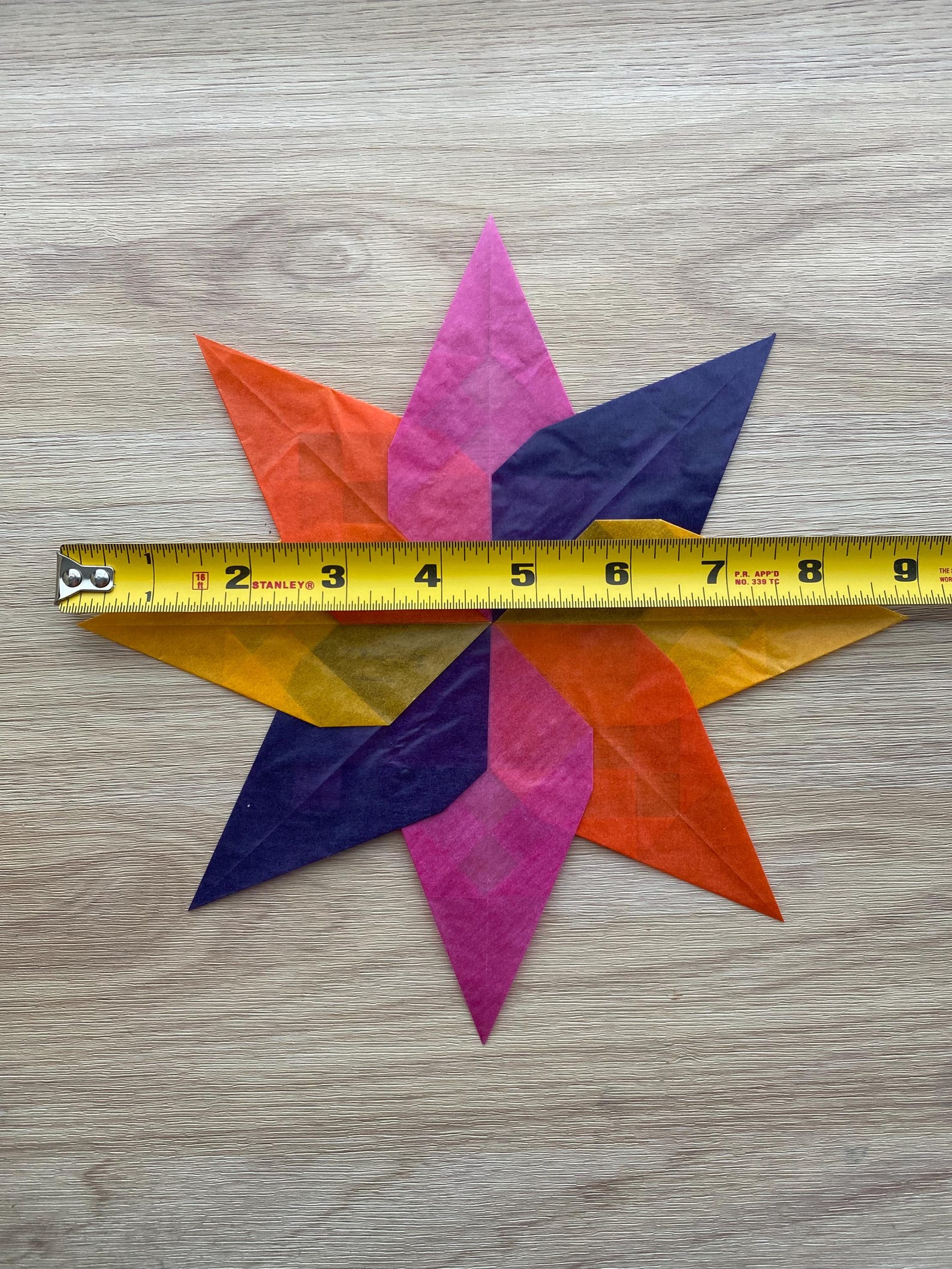 Waldorf Rainbow Window Star: Holiday Window Decoration - Etsy
