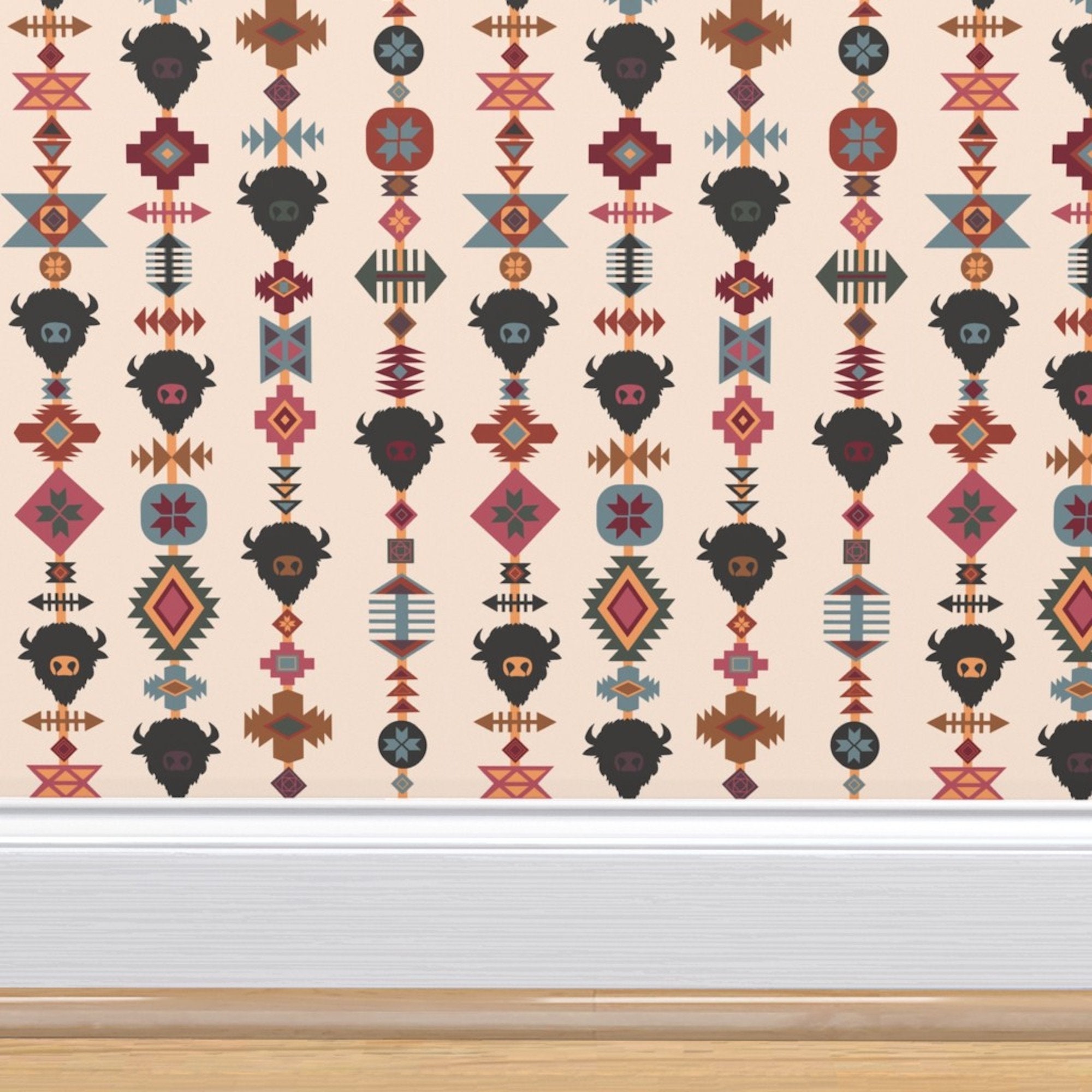 Native American Wallpaper, Buffalo Wallpaper, Bison Wallpaper, Wild ...