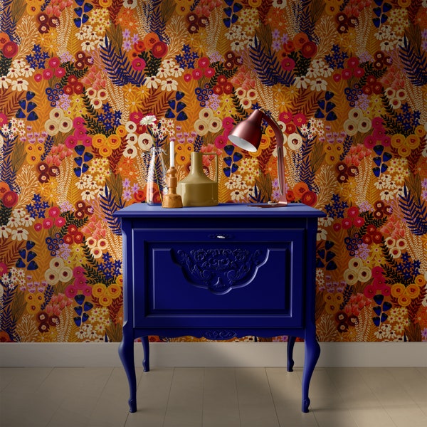 Big Print Wallpaper - Etsy