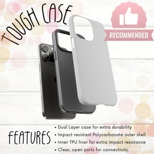 Snowy Mountain Landscape Phone Case, Blue Wood Grain Winter Pine Trees ...