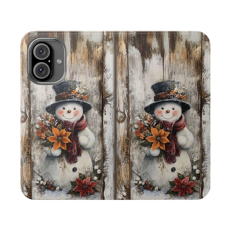 Christmas Snowman Wallet - Etsy