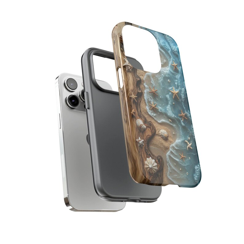 Beach Seashell Phone Case: Oceanlife Starfish Design - Etsy