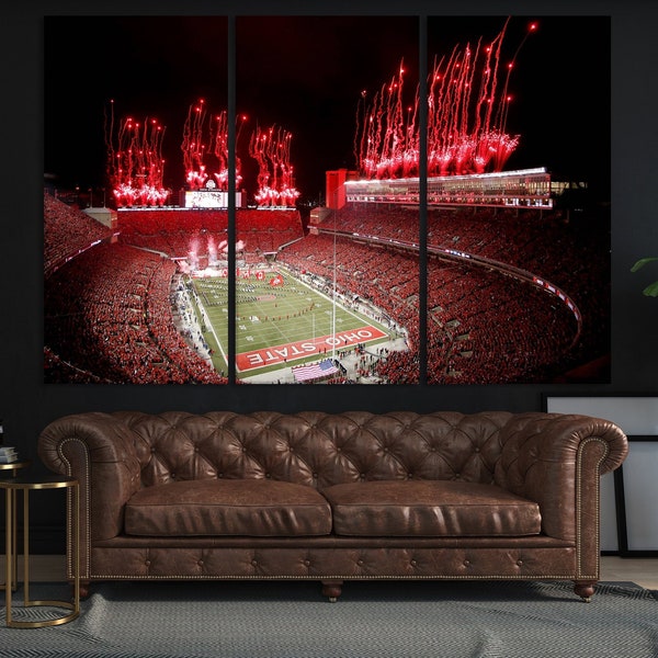 Ohio State Buckeyes Wall Art - Etsy