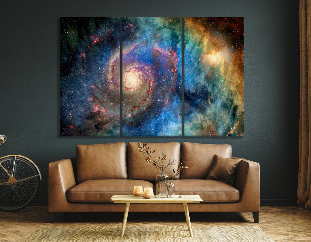Space Canvas Art, Universe Canvas Art, Canvas Wall Art, Space Canvas ...