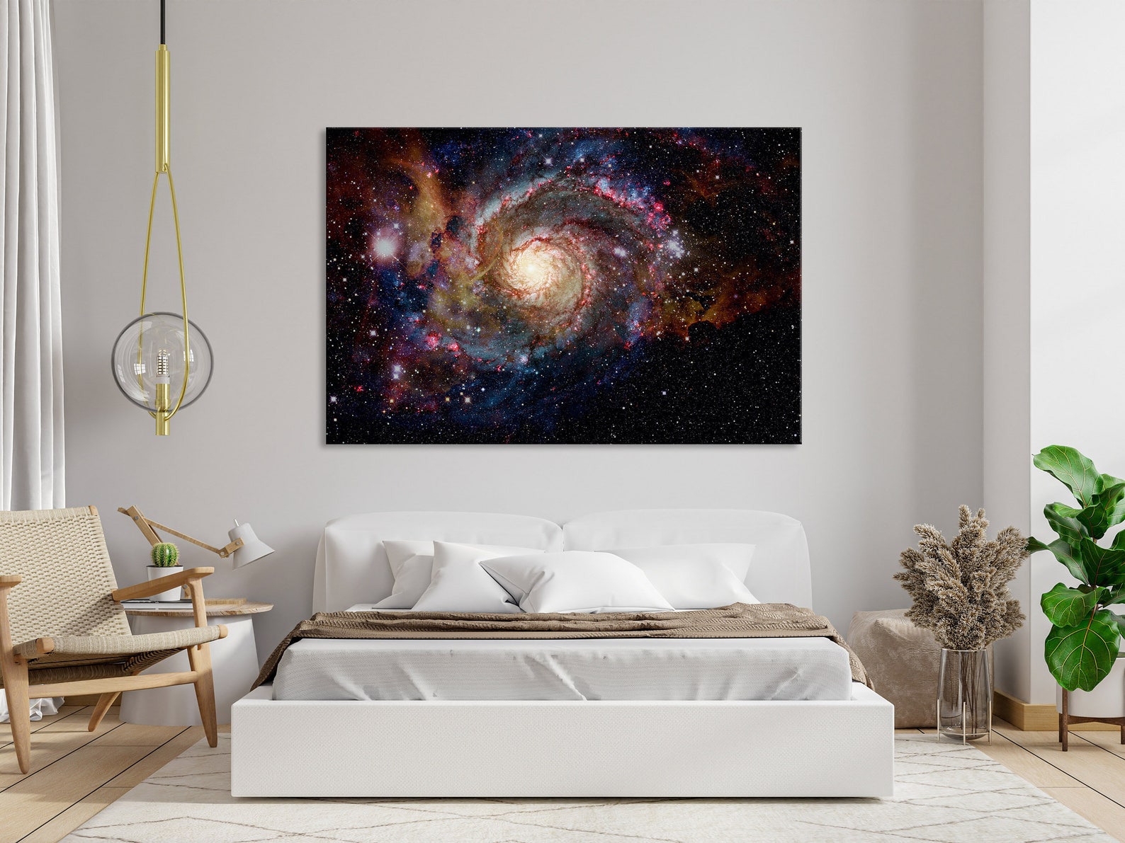 Space Canvas Art, Universe Canvas Art, the Milky Way Galaxy, Canvas ...