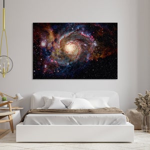 Space Canvas Art, Universe Canvas Art, the Milky Way Galaxy, Canvas ...