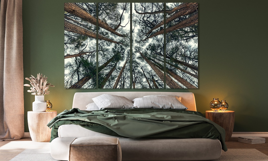 Large Forest Print Tree Branch Print Abstract Tree Tree Wall - Etsy