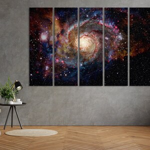 Space Canvas Art, Universe Canvas Art, the Milky Way Galaxy, Canvas ...