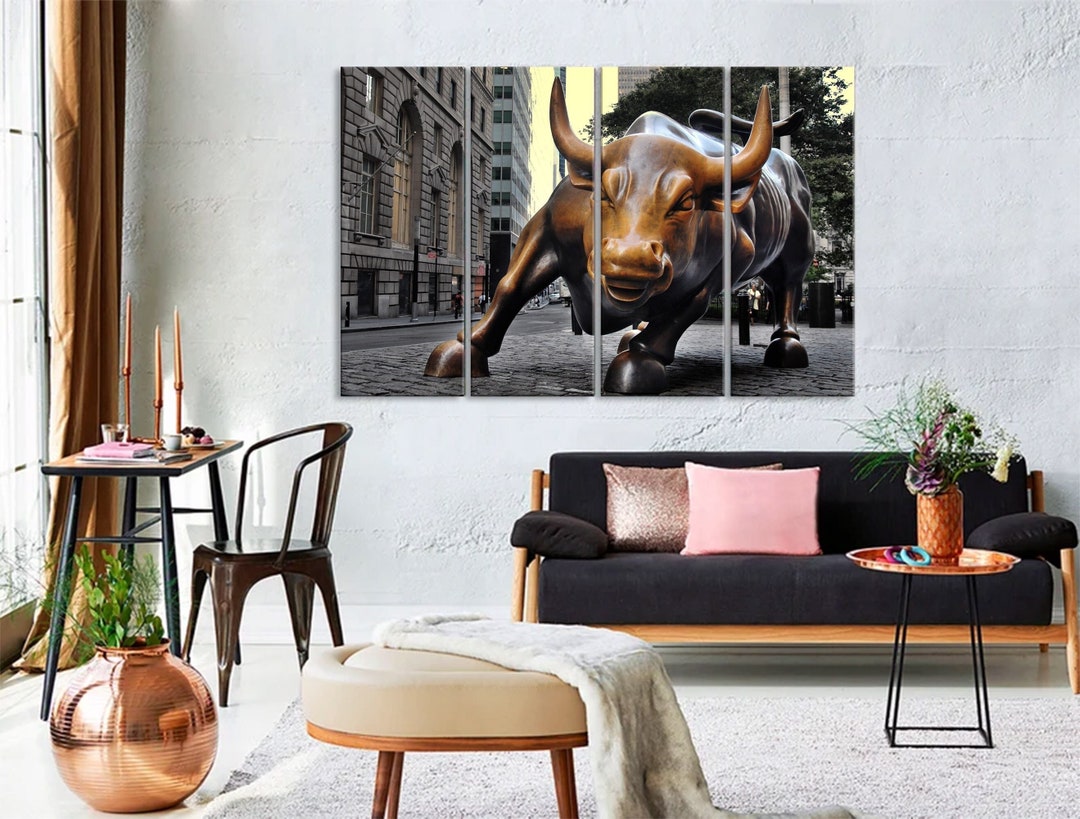 Wall Street Bull, New York Bull Statue, Charging Bull, New York City ...