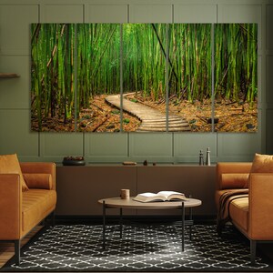 Bamboo Forest Wall Art, Kyoto Wall Art, Kyoto Canvas, Bamboo Wall Art ...