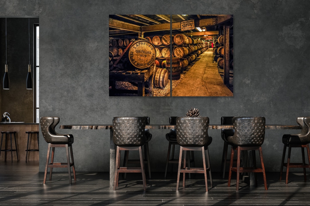 Barrels Wall Art PHOTOGRAPHY PRINT Whiskey Bourbon Barrels Distillery ...