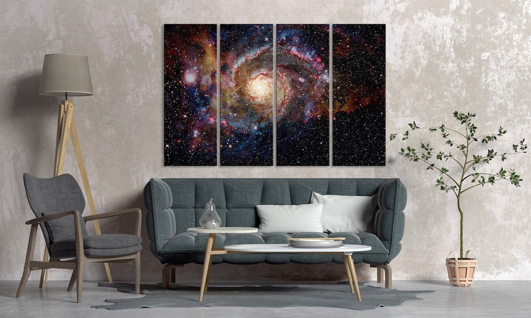 Space Canvas Art, Universe Canvas Art, the Milky Way Galaxy, Canvas ...