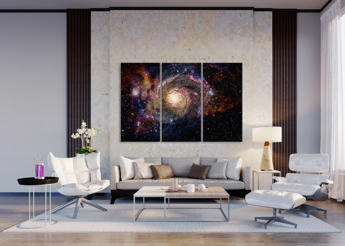 Space Canvas Art, Universe Canvas Art, the Milky Way Galaxy, Canvas ...