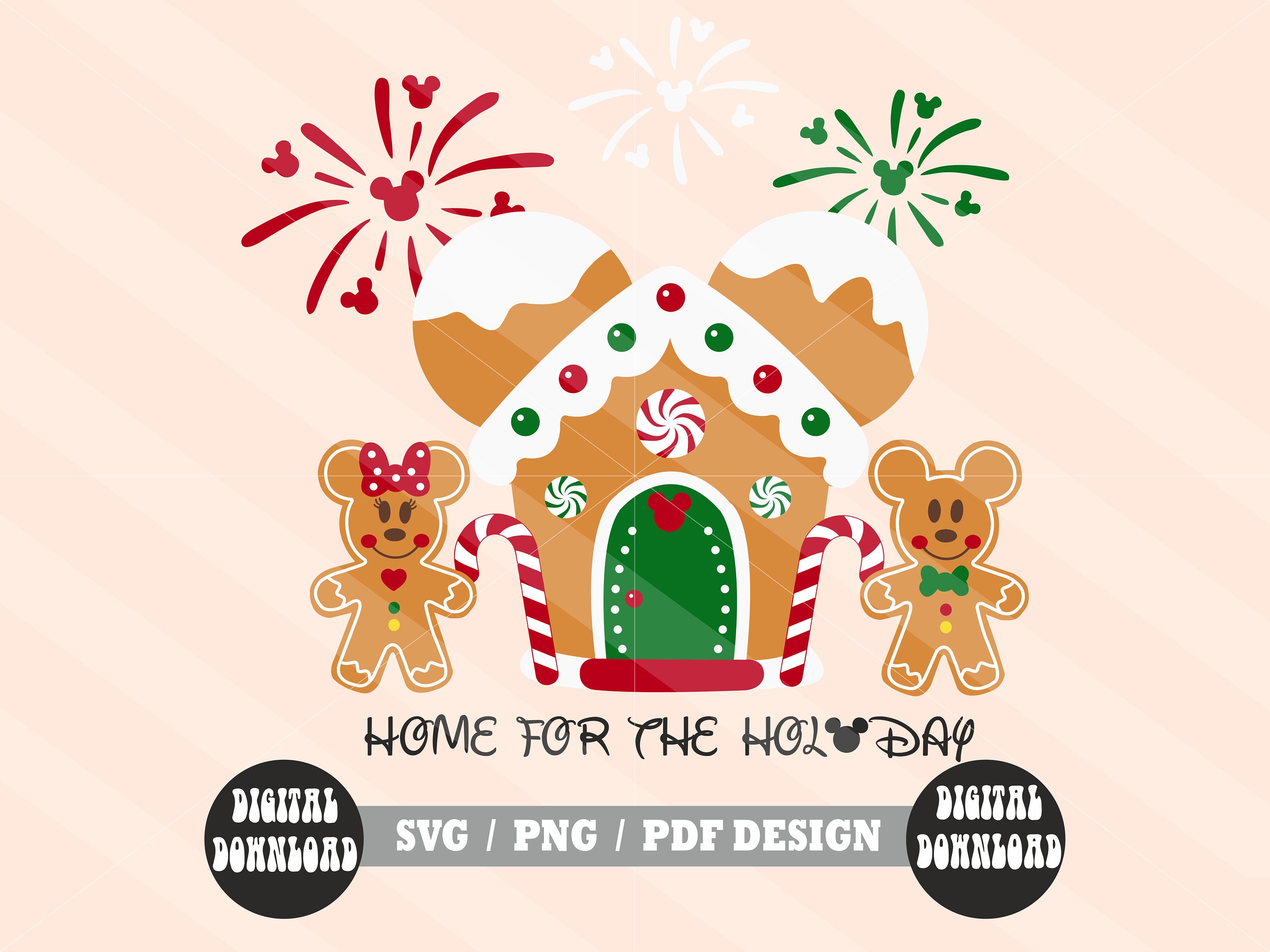 Gingerbread Cookies Svg, Mickey Gingerbread Svg, Gingerbread House Svg ...