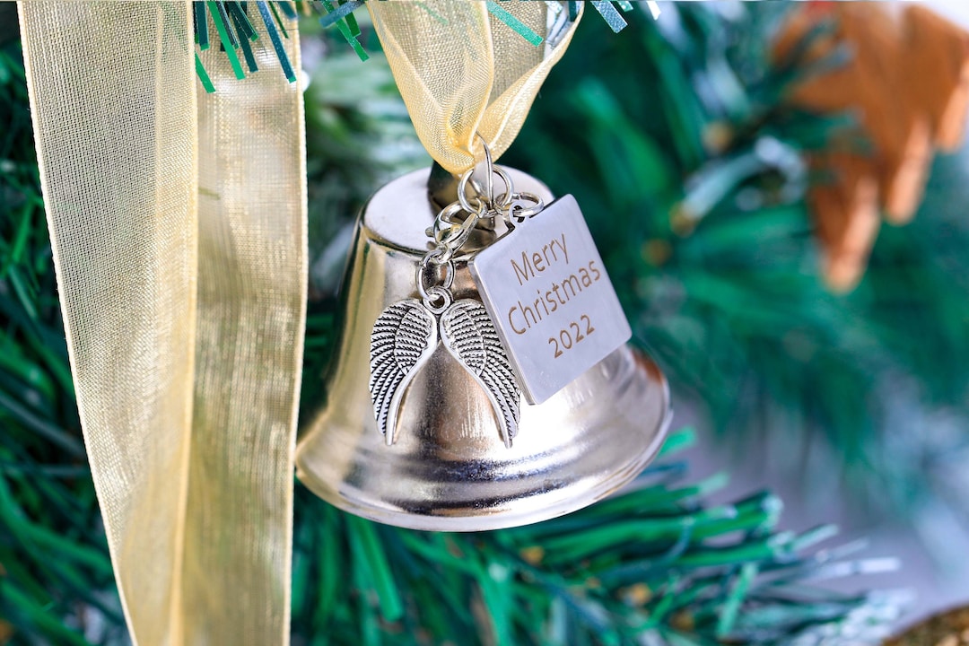 Christmas Ornament Bell, Holiday Jingle Bell, Christmas Tree Decoration ...