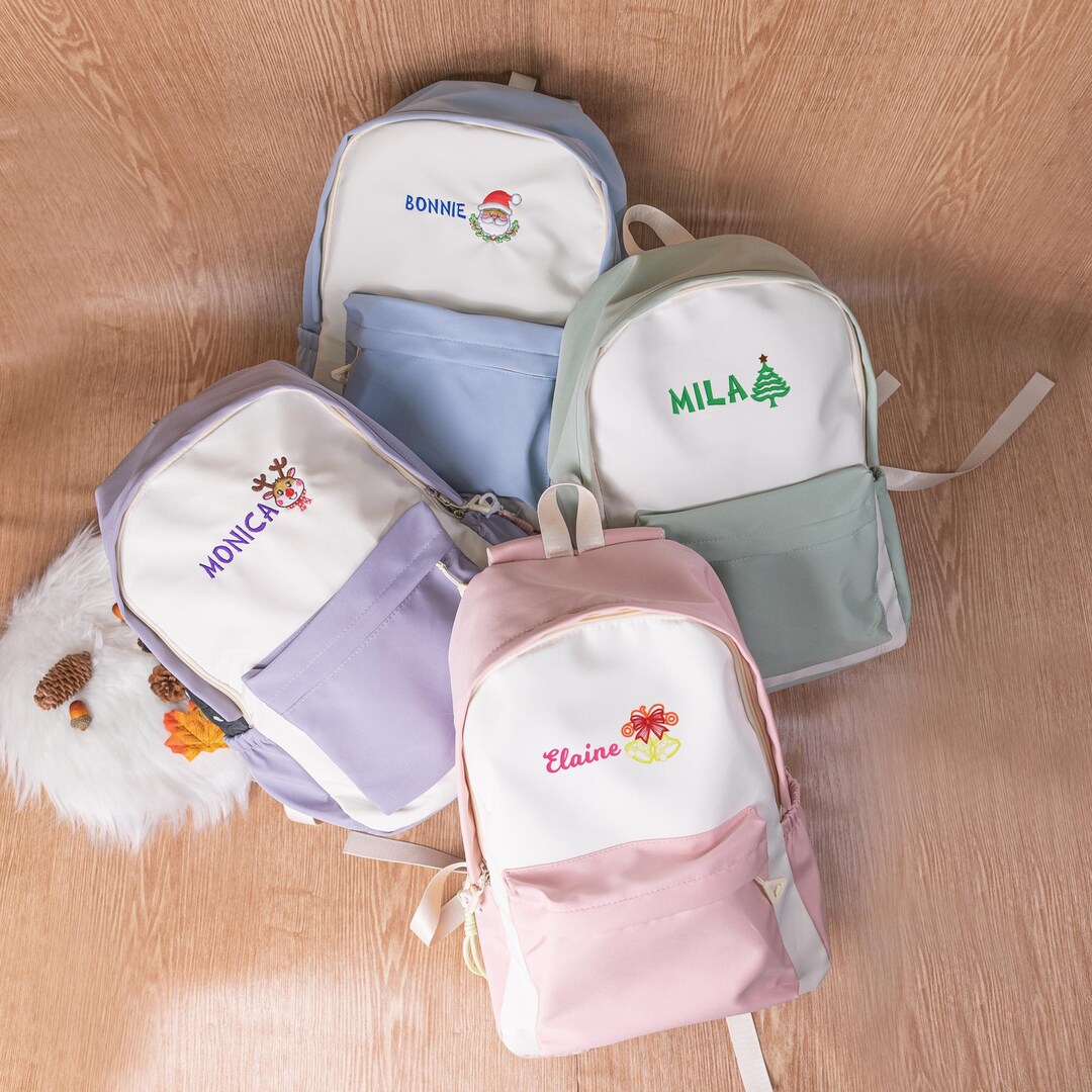 Personalized Toddler Backpack Custom Back to School Bag for Girls ...