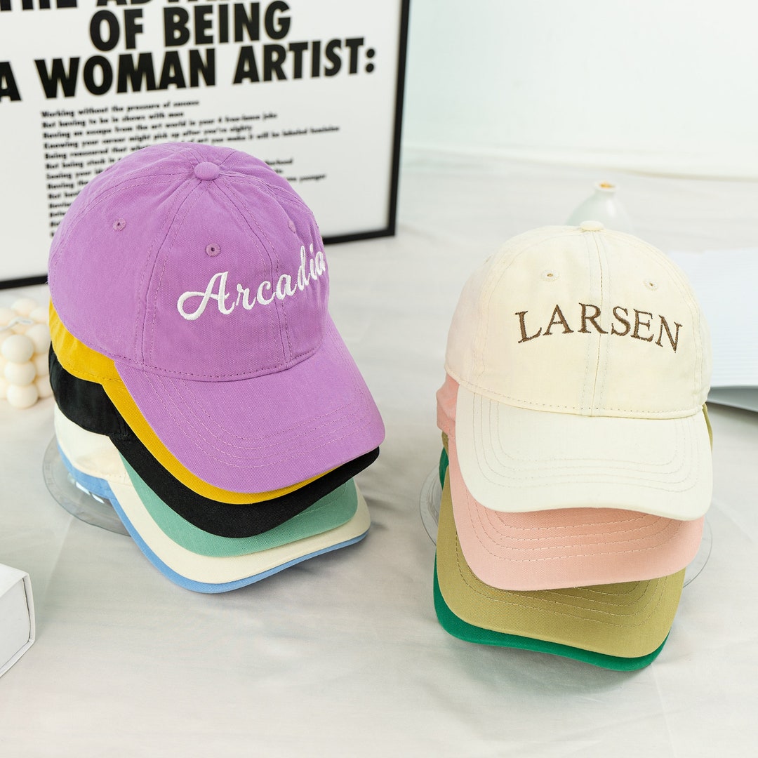 Personalized Kids Hat, Base Ball Cap for Child, Unisex Ball Cap ...