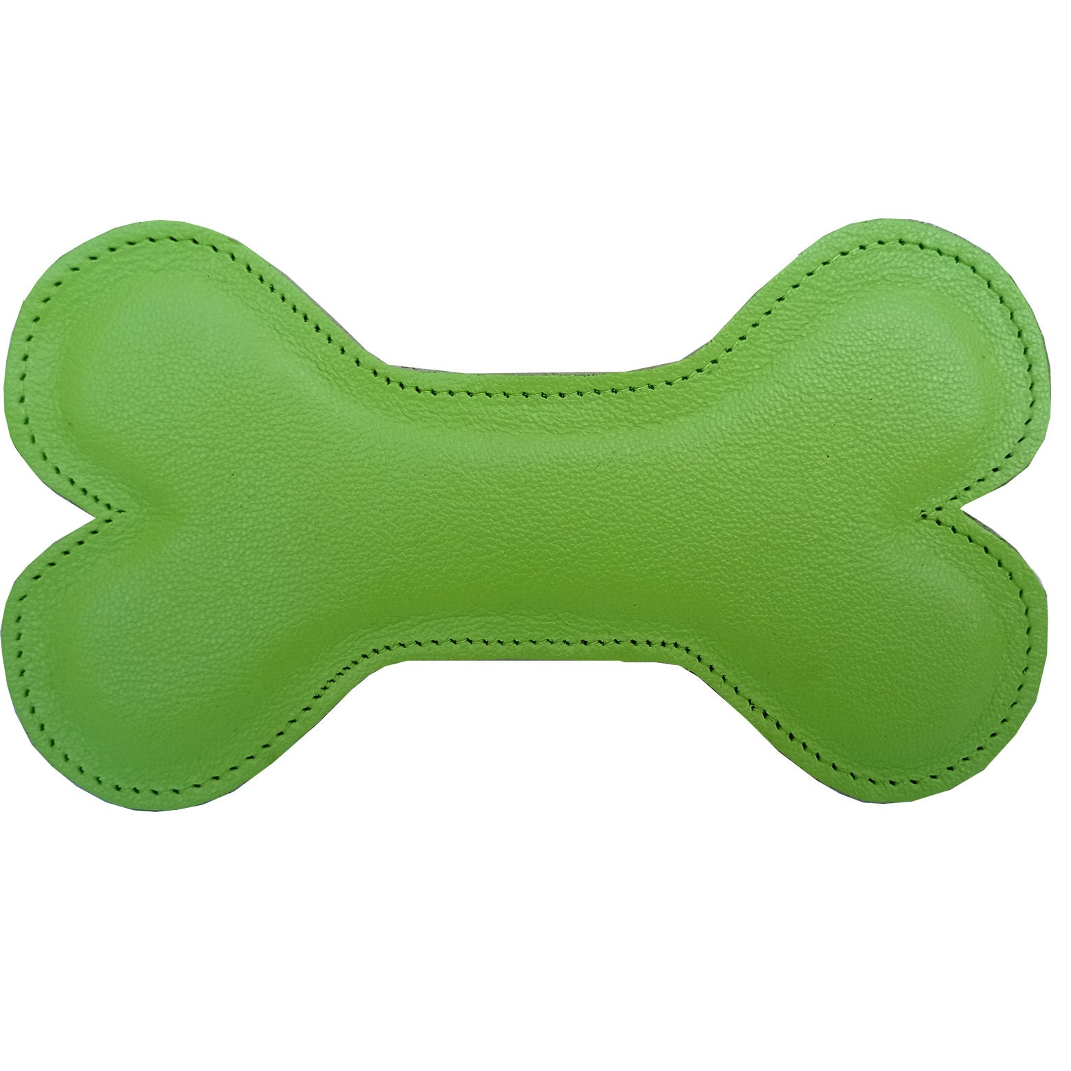 Dog Bone Leather AirTag Holder and GPS Dog Collar, Bone Shaped, Bone ...