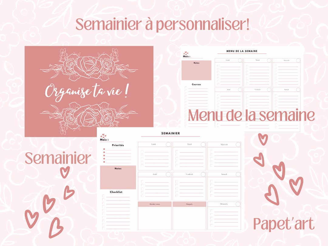 Weekly Menu of the Week - Etsy