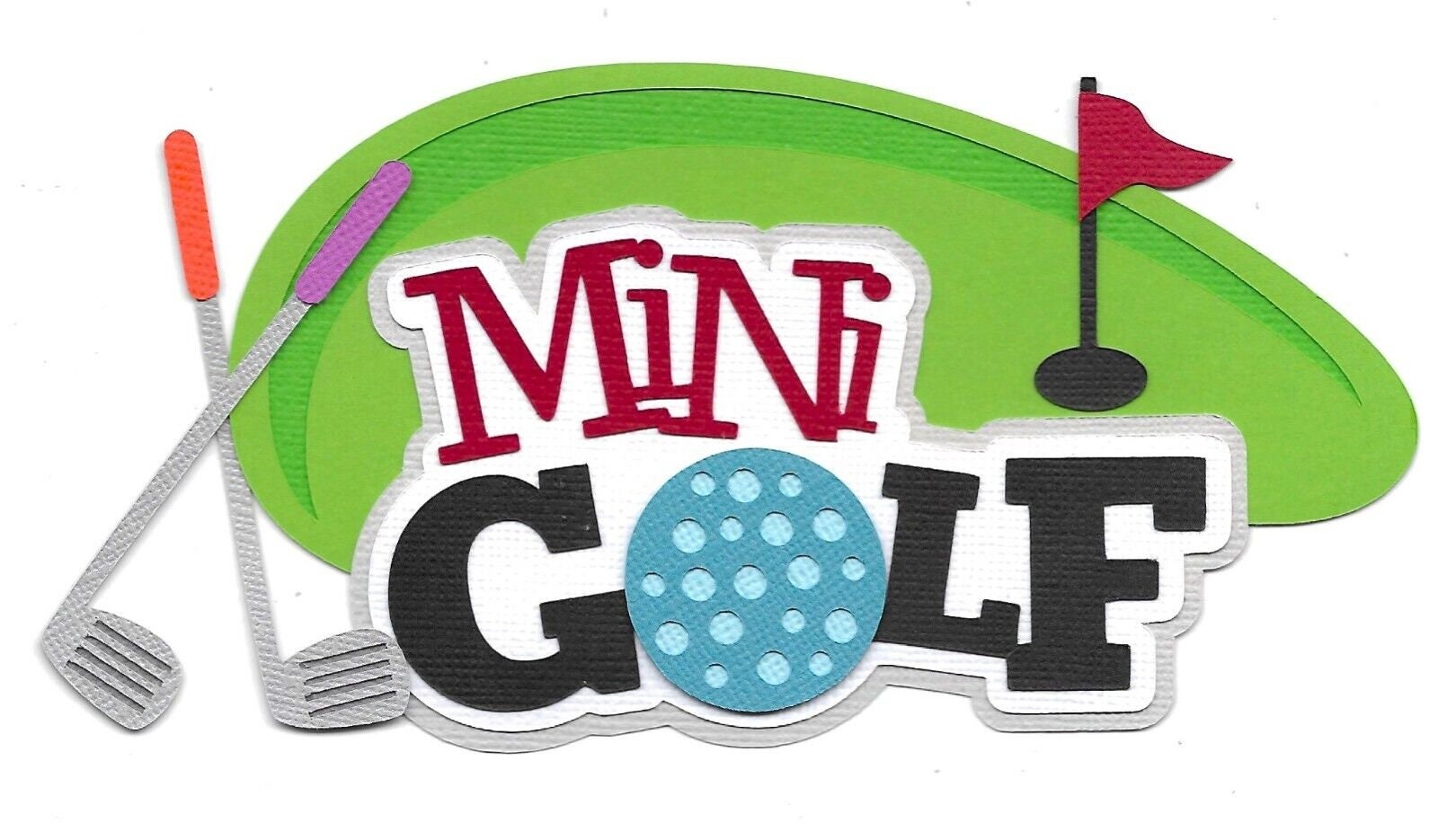 Premade Scrapbook-paper Piecing-scrastampin-for Layouts-sports-kids ...