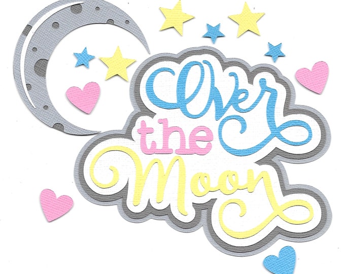 Premade Scrapbook-paper Piecing-scrastampin-for Layouts-title-infant ...