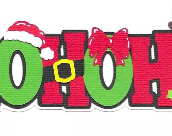 Premade Scrapbook-paper Piecing-scrastampin-for Layouts-christmas ...