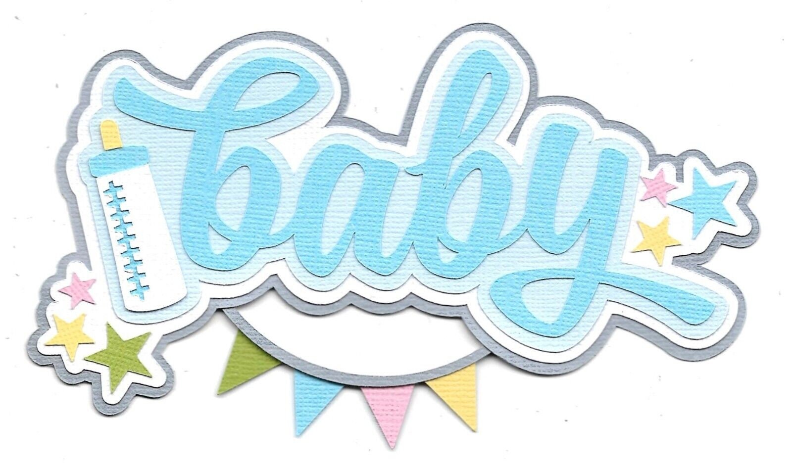 Premade Scrapbook-paper Piecing-scrastampin-for - Etsy